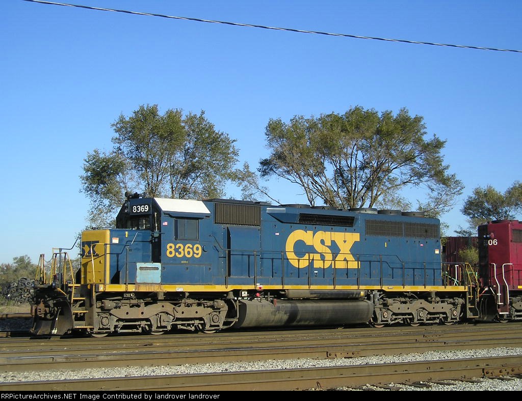 CSXT 8369 On CSX J 791 At New River